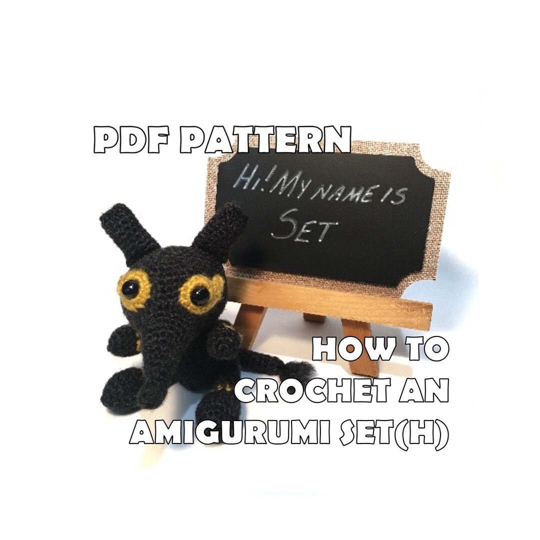 How to Crochet an Amigurumi Set Instant Download Printable PDF Pattern ...