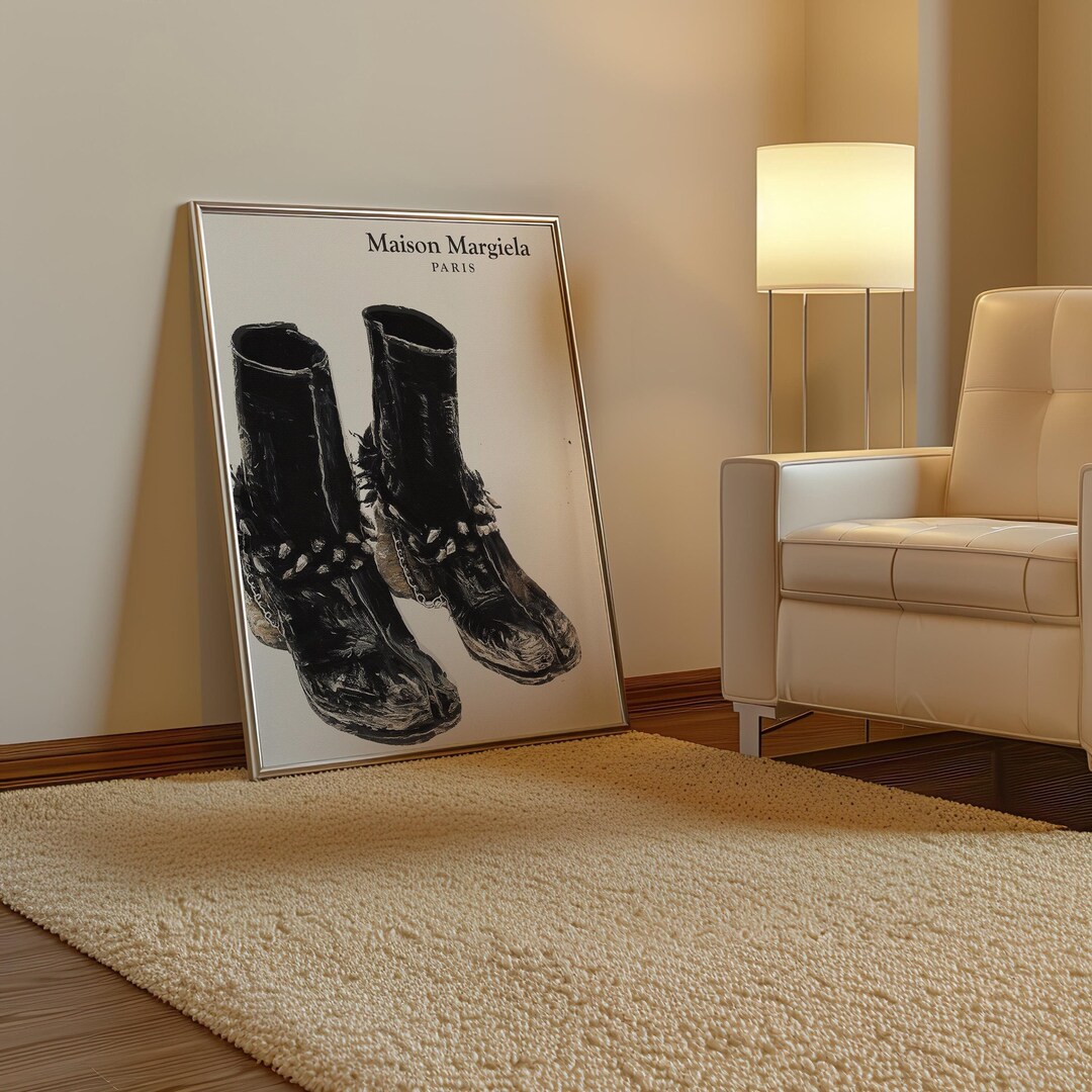 Maison Martin Margiela Tabi Pumps Digital Art Poster Wall Art Instant ...