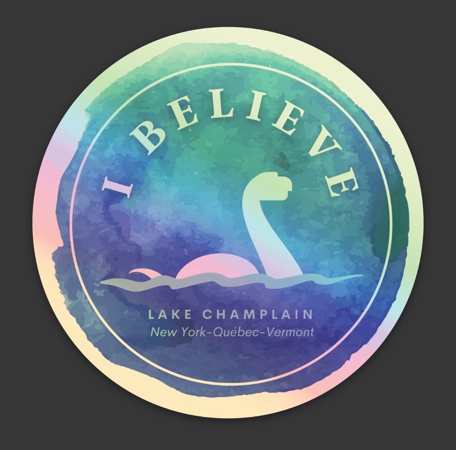 Lake Champlain Champy I Lake Monster Sticker Plattsburgh - Etsy