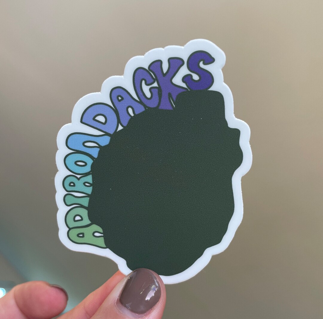 Adirondack Park Sticker ADK Hiking Gifts Adirondack - Etsy
