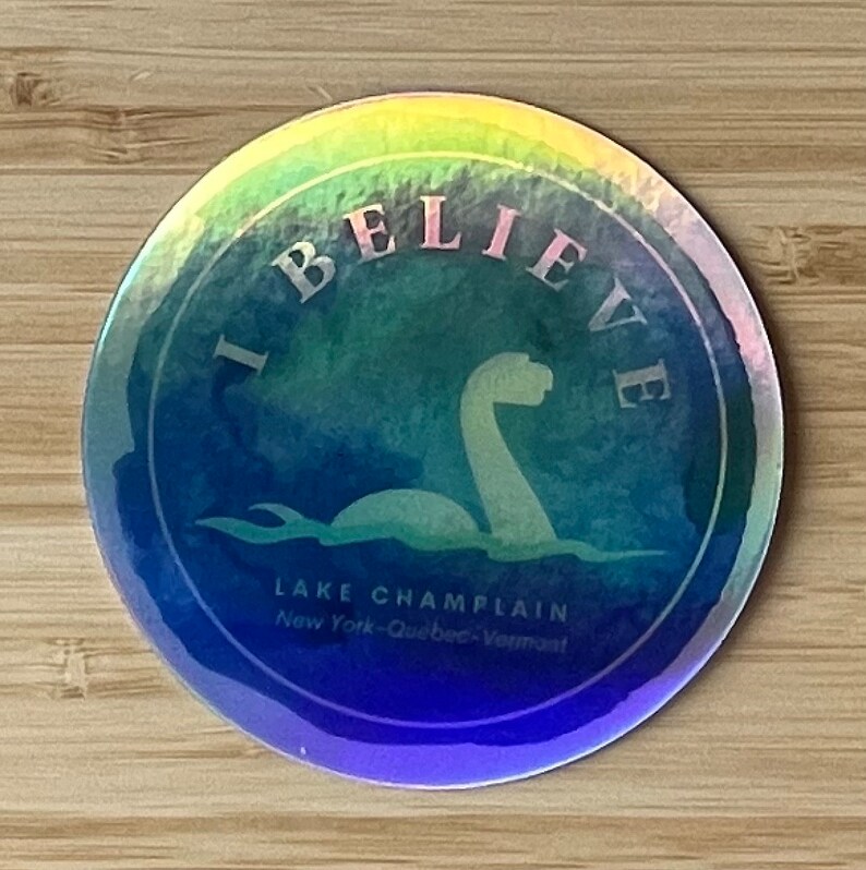 Lake Champlain Champy I Lake Monster Sticker Plattsburgh - Etsy