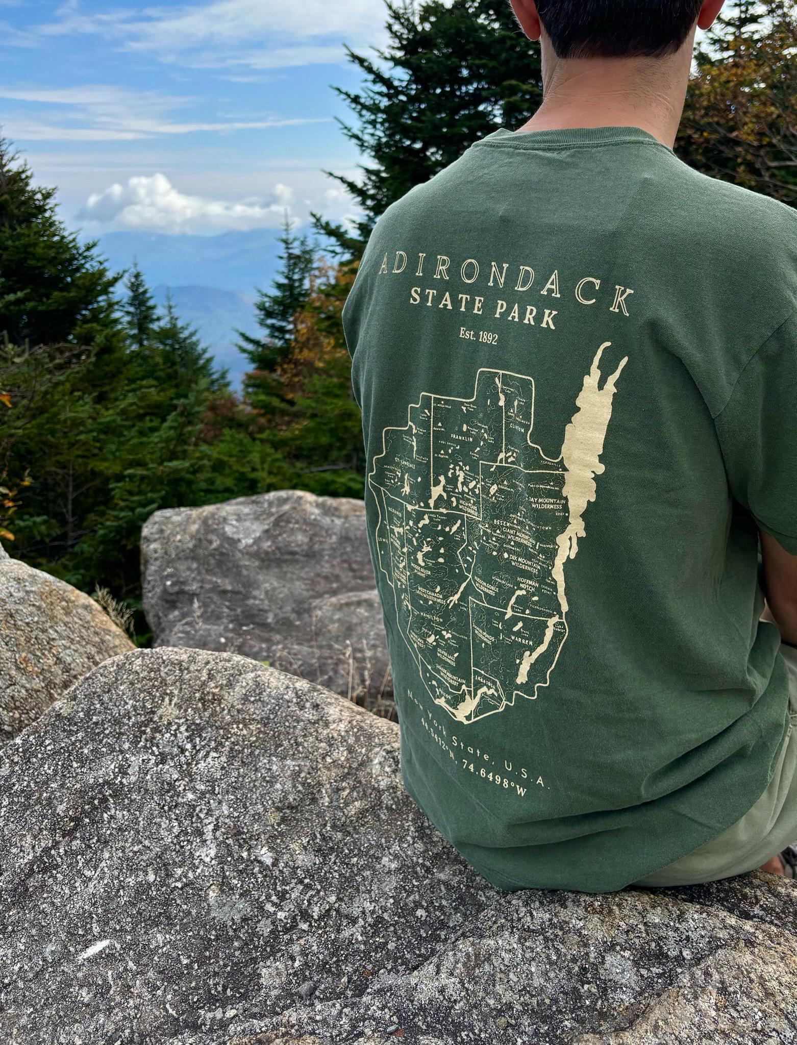 Adirondack Park Short Sleeve Shirt: North Country Gift - Etsy