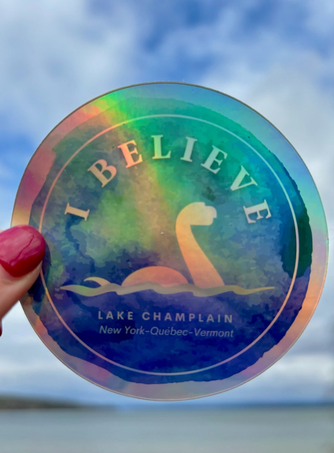 Lake Champlain Champy I Lake Monster Sticker | Plattsburgh | Burlington ...