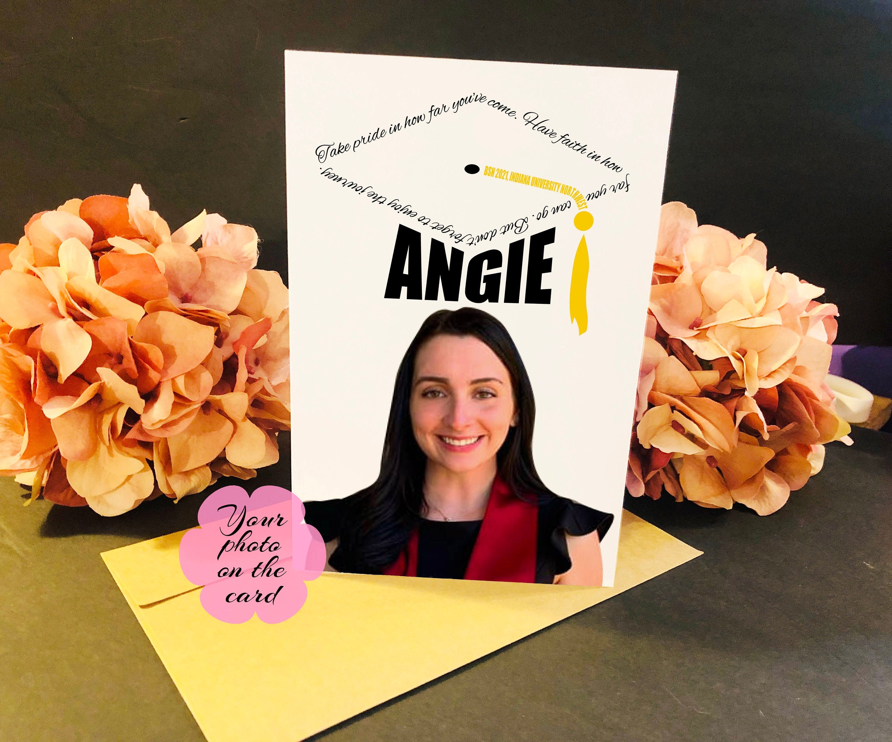 Photo Graduation Card Personalized Graduation Greeting Card | Etsy