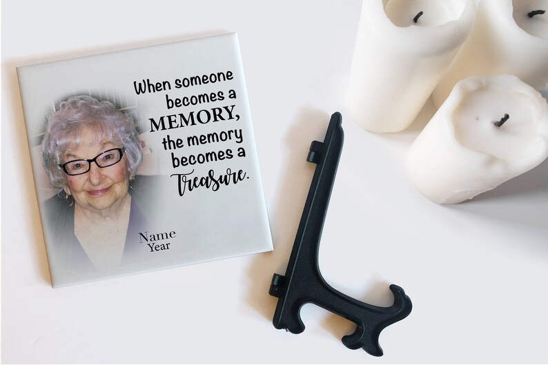 Memorial Tile Remembrance Tile When Someone Becomes a - Etsy
