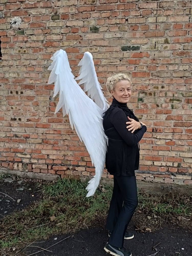 White Angel Wings Costume White Angel Cosplay Large Wings - Etsy