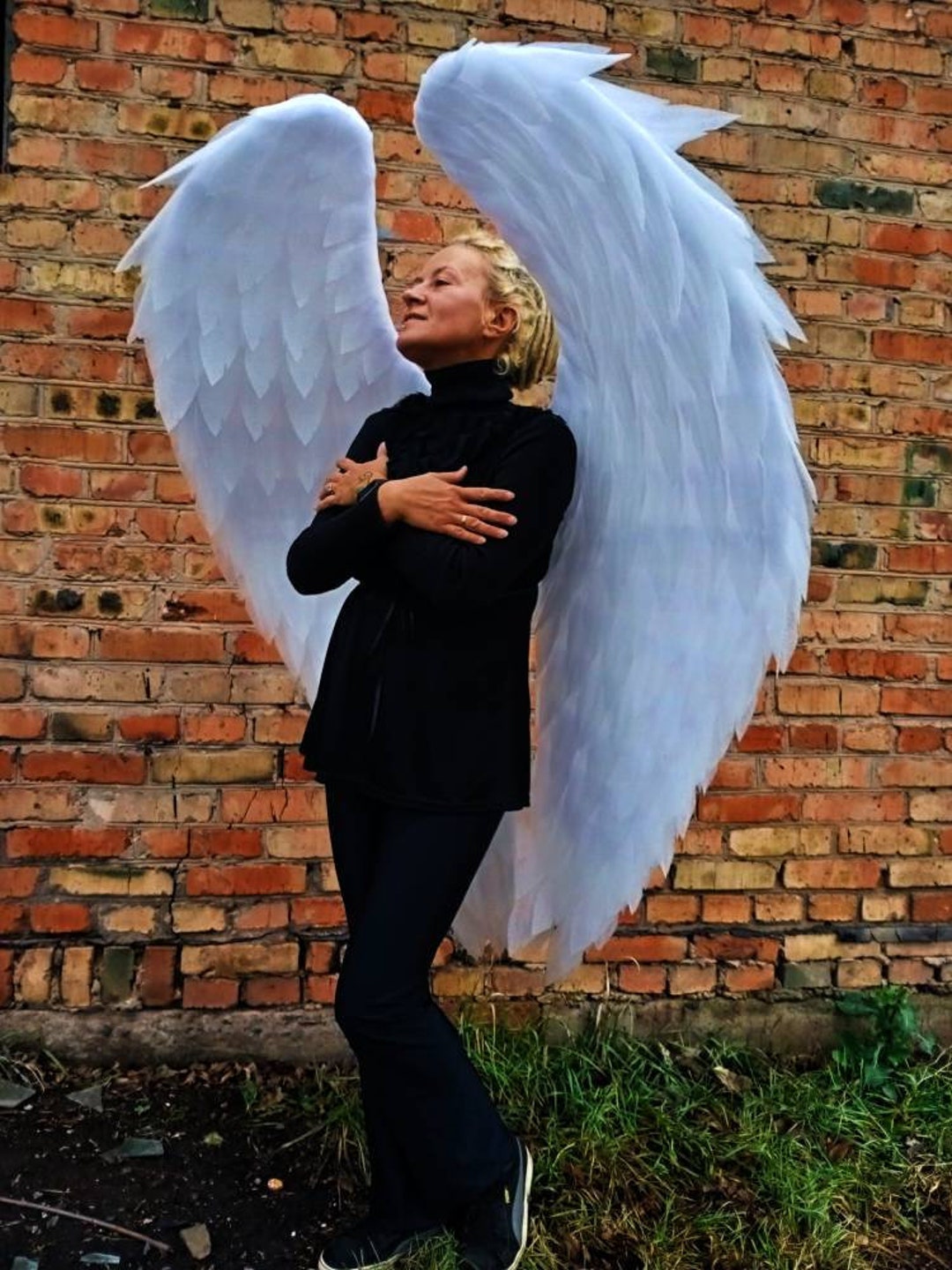 White Angel Wings Costume White Angel Cosplay Large Wings - Etsy