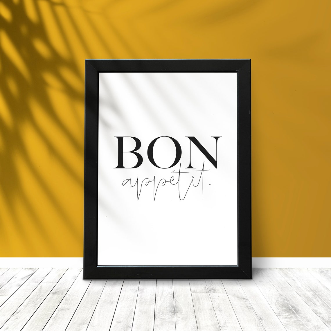 Bon Appetit Print, Bon Appetit Sign, Kitchen Sign, Kitchen Wall Decor ...