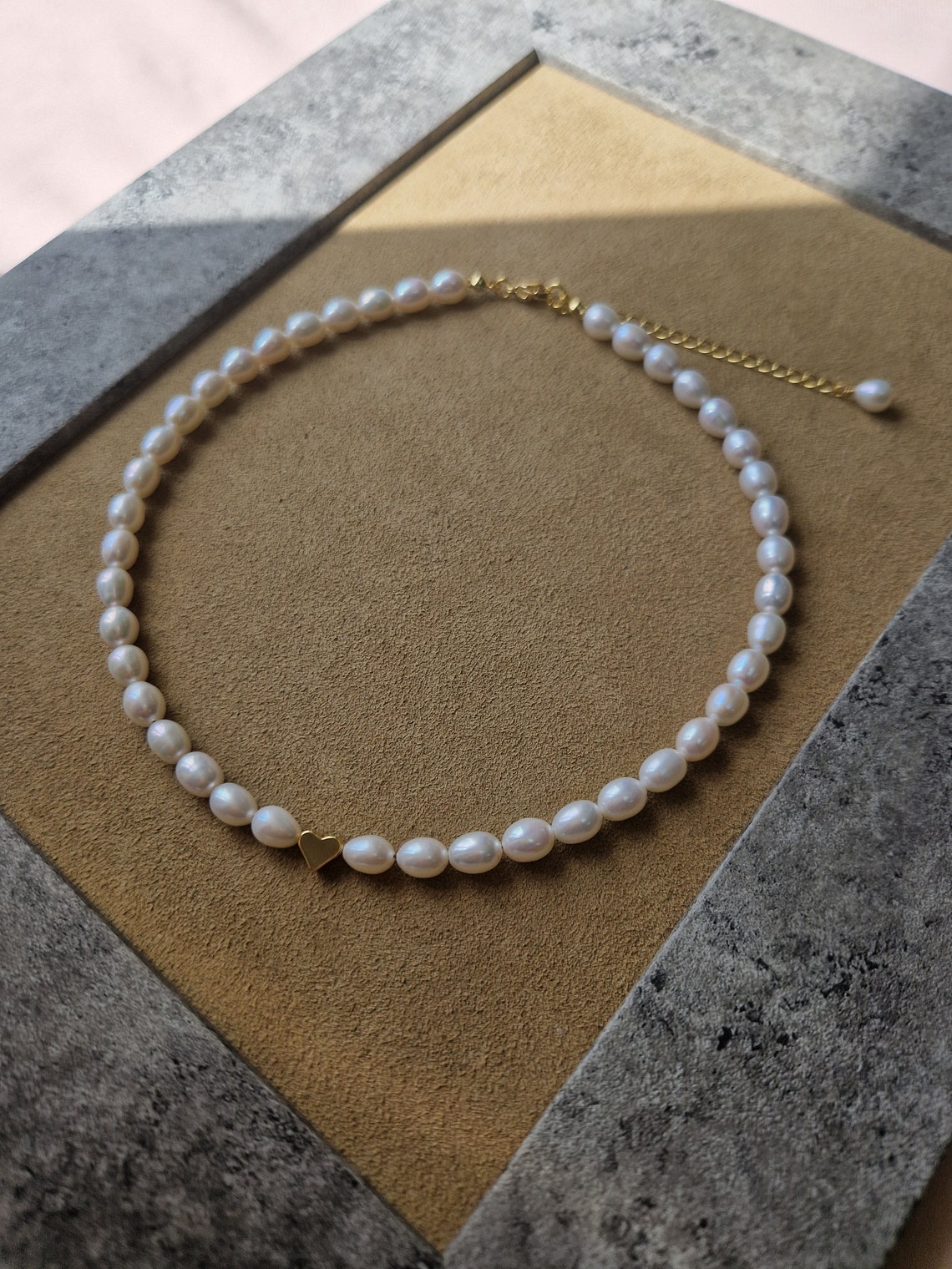 Big Pearl Choker Necklace, Gift for Her, Chunky Freshwater Pearl ...