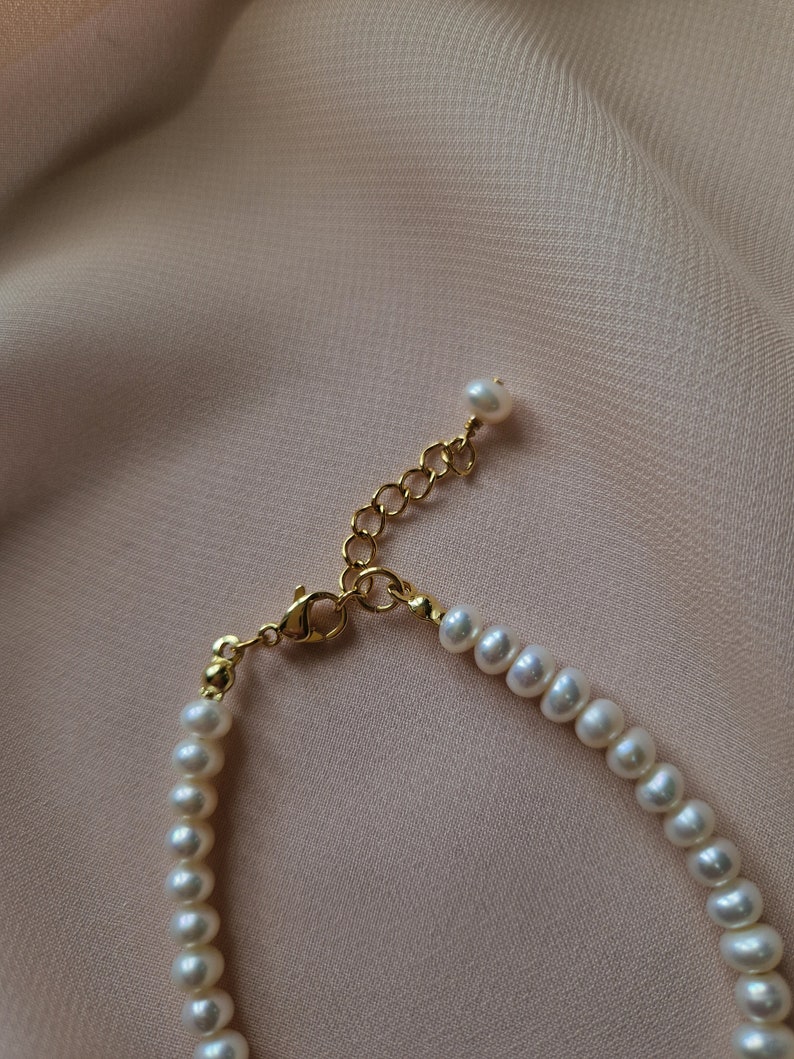 Freshwater Pearl Tiny Bracelet Aesthetic Jewelry Pearl - Etsy