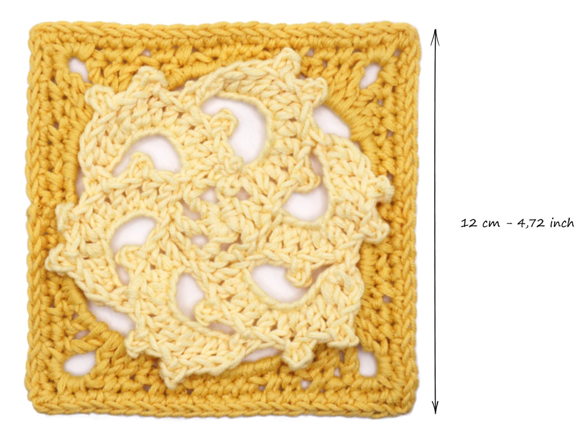 PATTERN Granny Square Celtic Granny Square PDF Crochet - Etsy