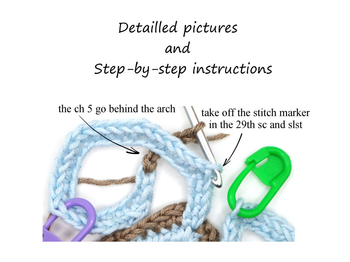 Granny Square Triskell Crochet Pattern: Celtic Design (PDF Download) - Etsy