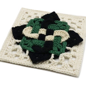PATTERN Celtic Granny Square - Granny Square - PDF Crochet Pattern With ...