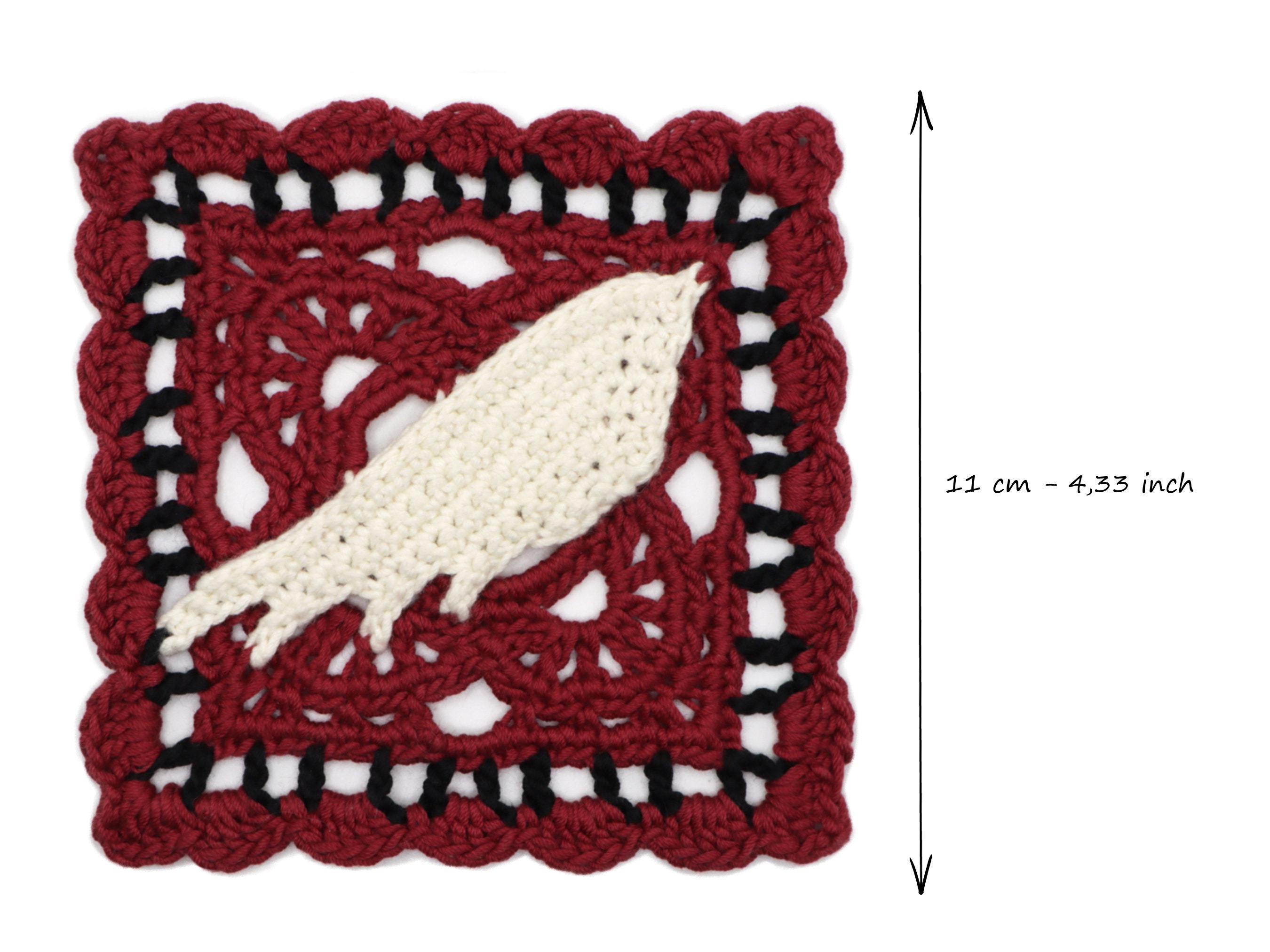 Angel Wings Granny Square Crochet Patterns: Photo Tutorial (digital ...