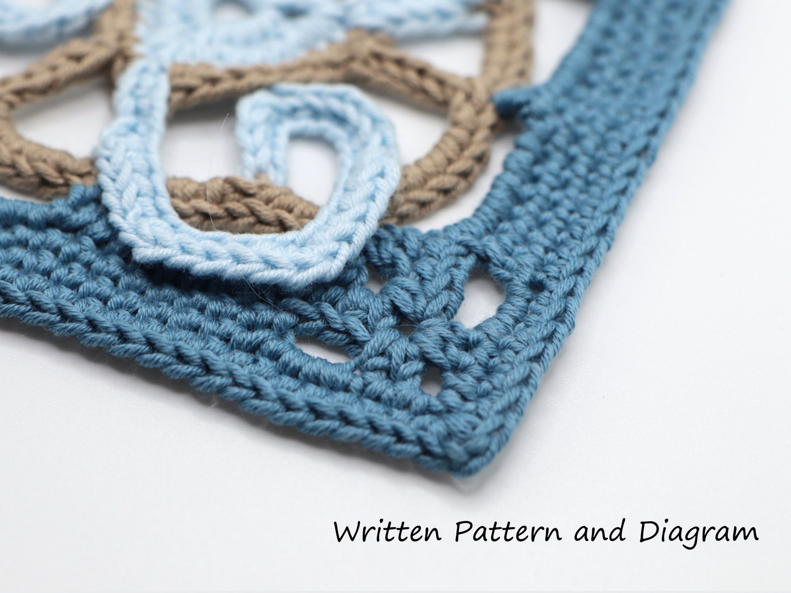 PATTERN Granny Square Triskell Granny Square Celtic PDF Crochet Pattern ...