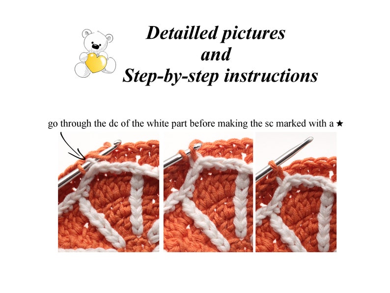 PATTERN Orange Slice Granny Square Lemon Slice Granny Square PDF ...