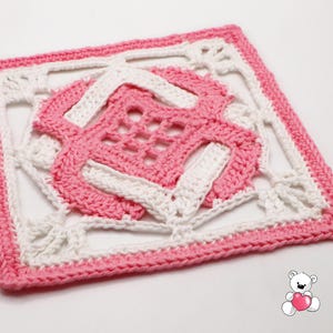 Celtic Granny Square Crochet Pattern: Photo Tutorial & Diagram (PDF ...