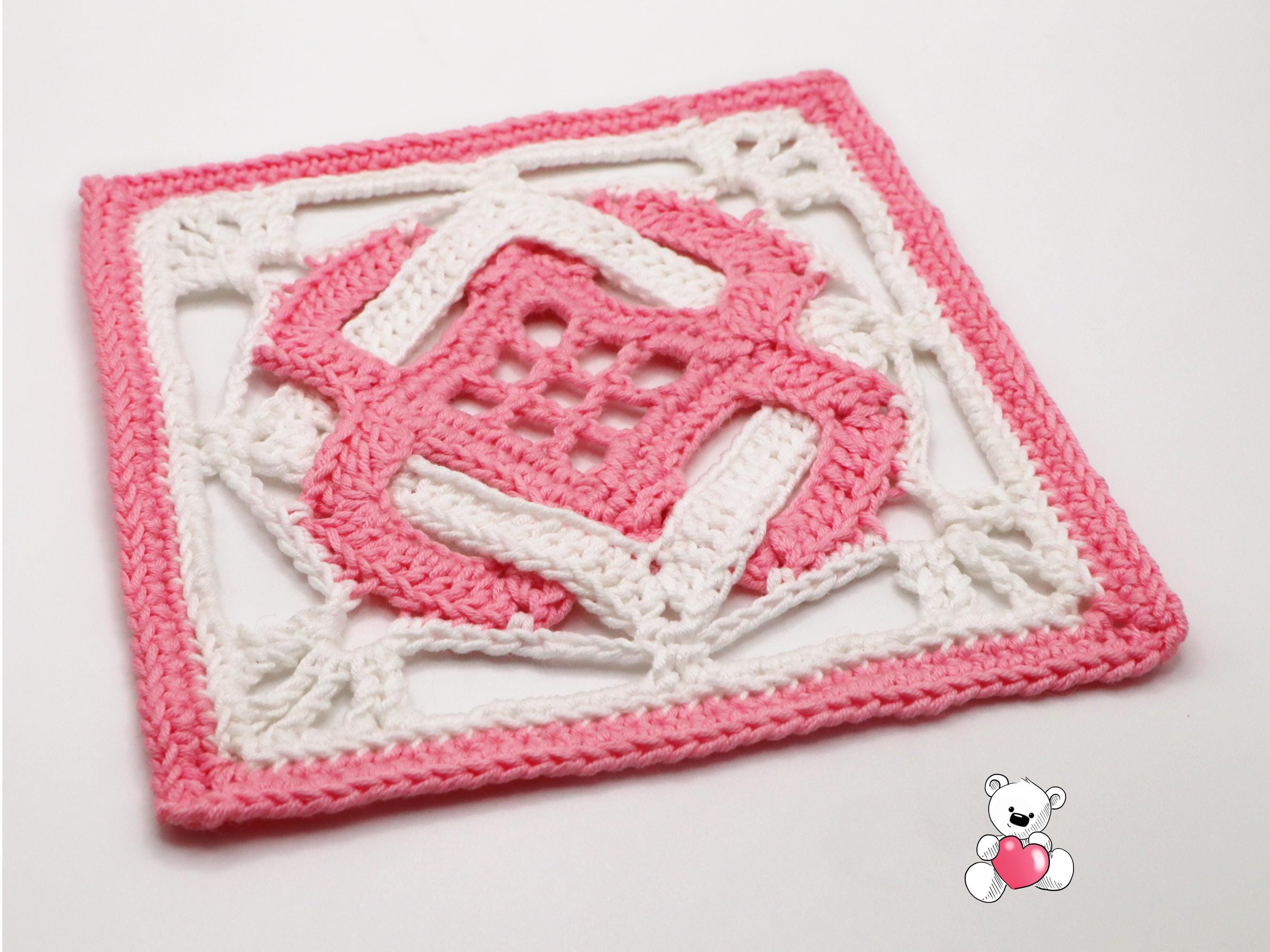 Celtic Granny Square Crochet Pattern: Photo Tutorial & Diagram (PDF ...