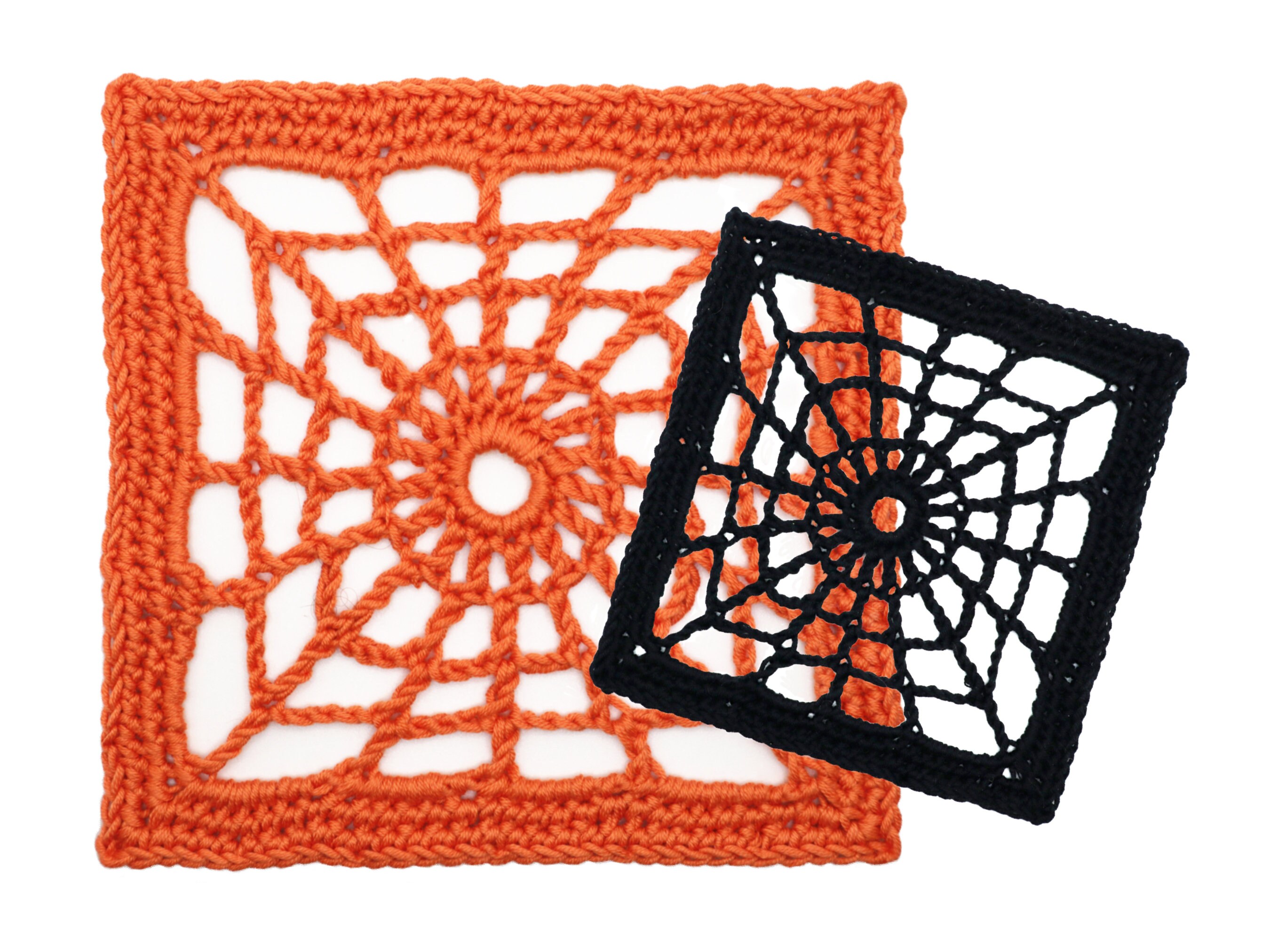 PATTERN Halloween Granny Square Spiderweb Granny Square - Etsy