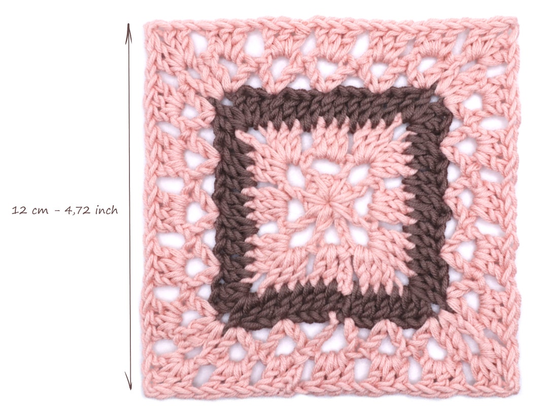 PATTERN Granny Square-pdf Digital Download Granny Square PDF Crochet ...