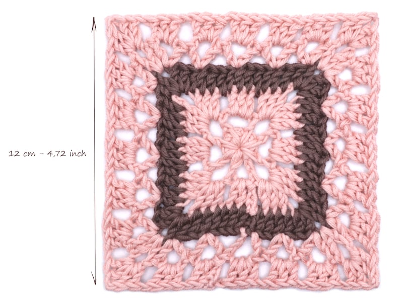 PATTERN Granny Square-pdf Digital Download Granny Square PDF Crochet ...