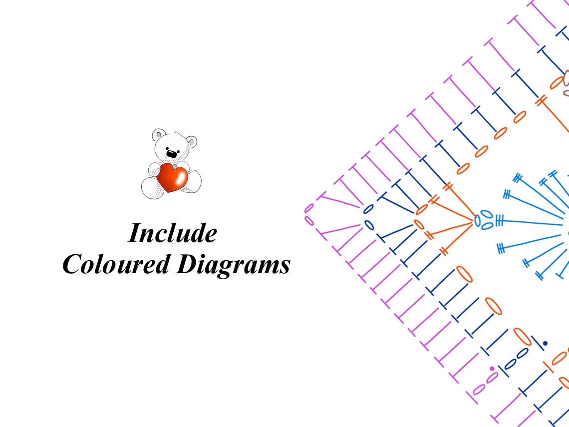 PATTERN Butterfly Granny Square Granny Square PDF Crochet Pattern With ...