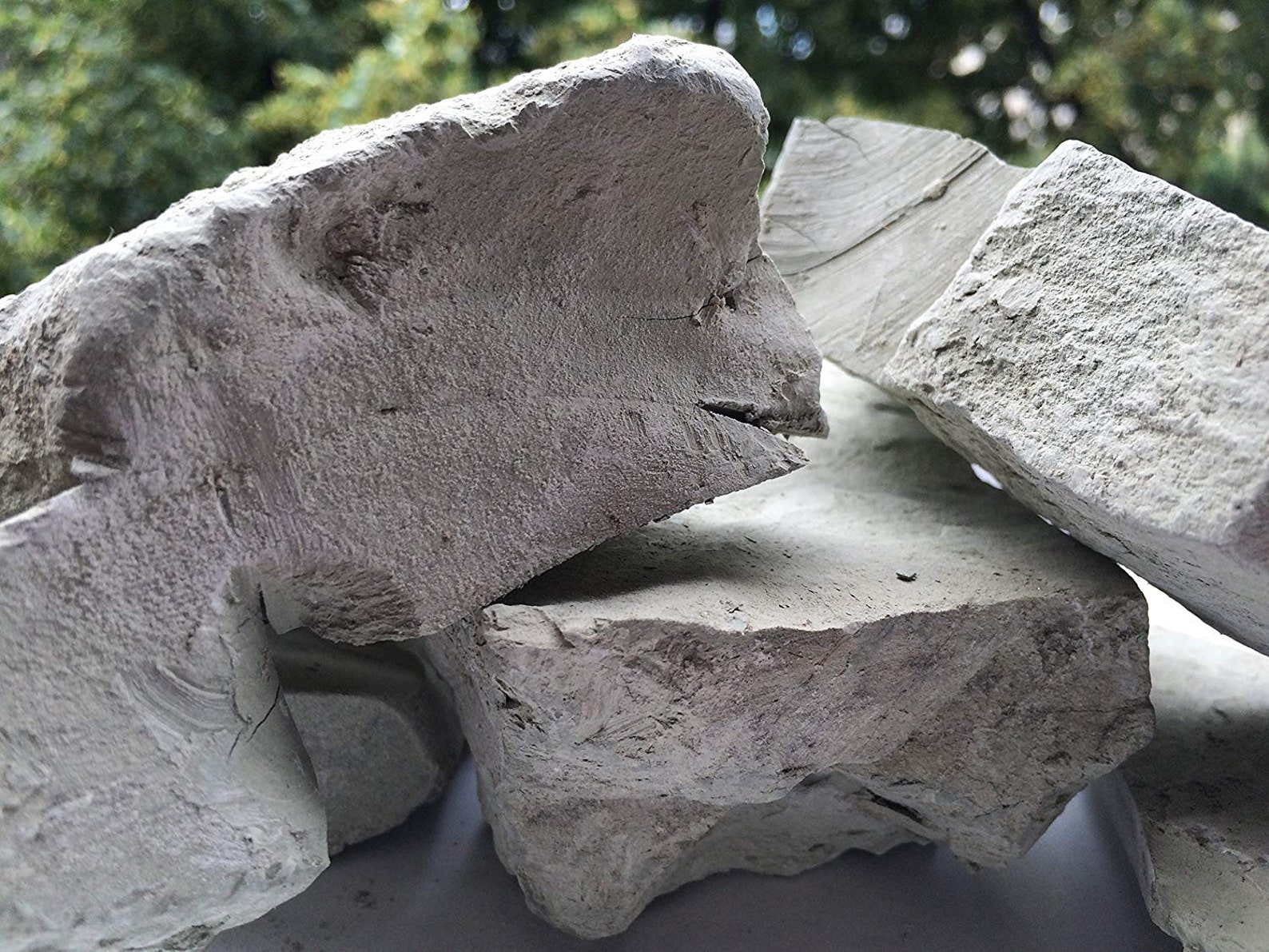 SAPPHIRE Edible CLAY Chunks Natural, 100 Gm (4 Oz) - 9 Kg (20 Lb) - Buy ...