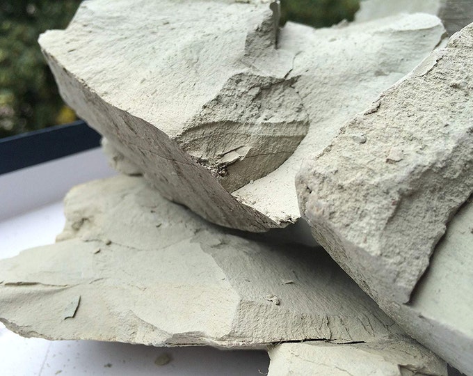 SAPPHIRE Edible CLAY Chunks Natural, 100 Gm (4 Oz) - 9 Kg (20 Lb) - Buy ...