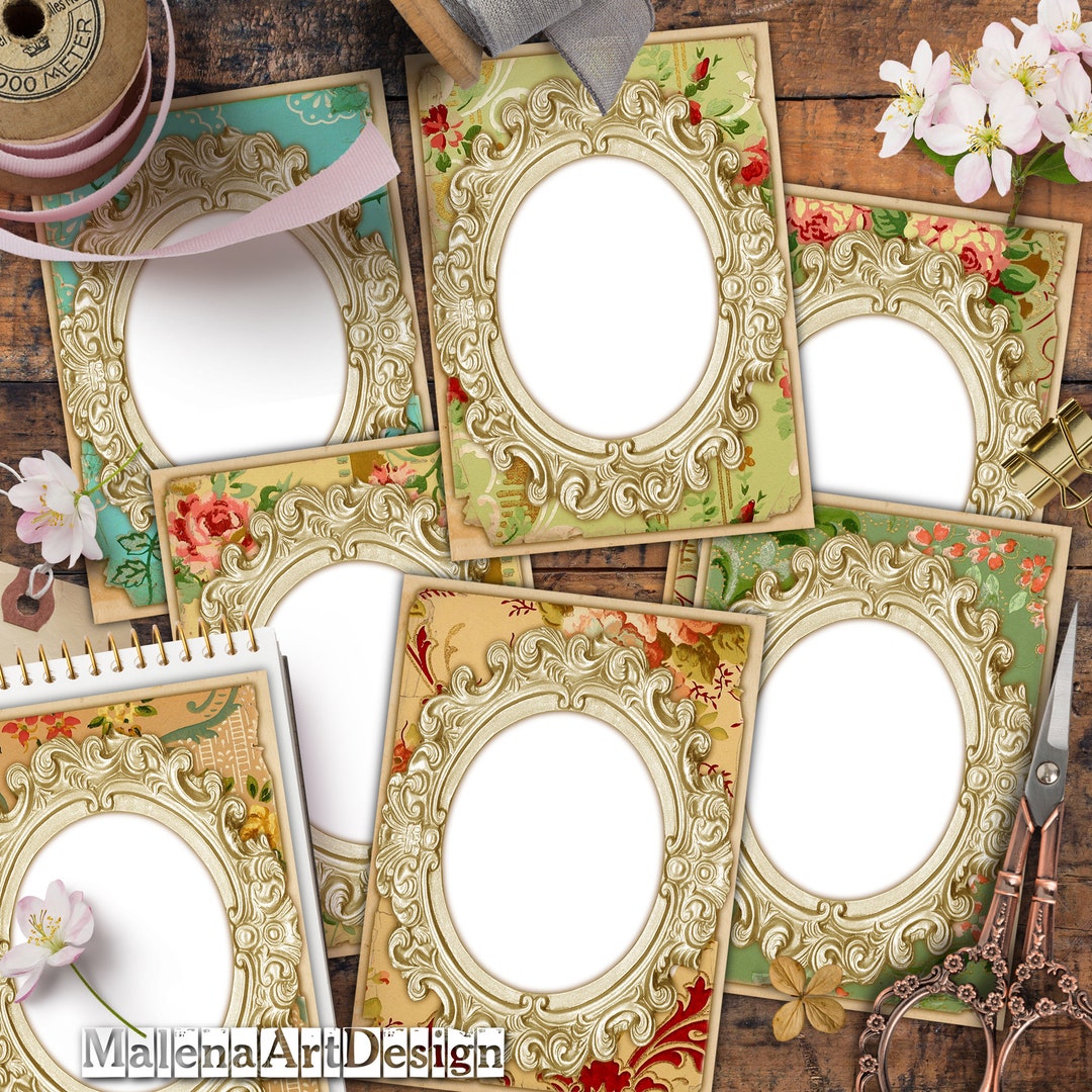 Card, Digital Cards Printables, Vintage, Papers for Crafts, Scrapbook ...