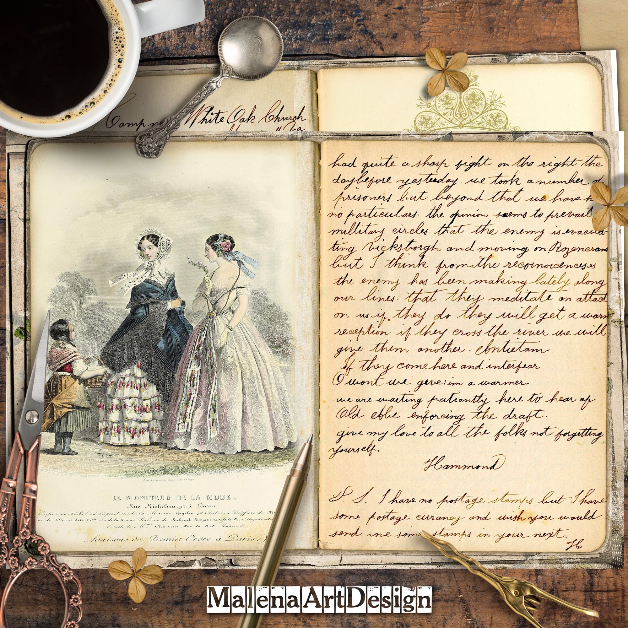 Victorian Ladies Papers Digital Cards Printables Vintage - Etsy