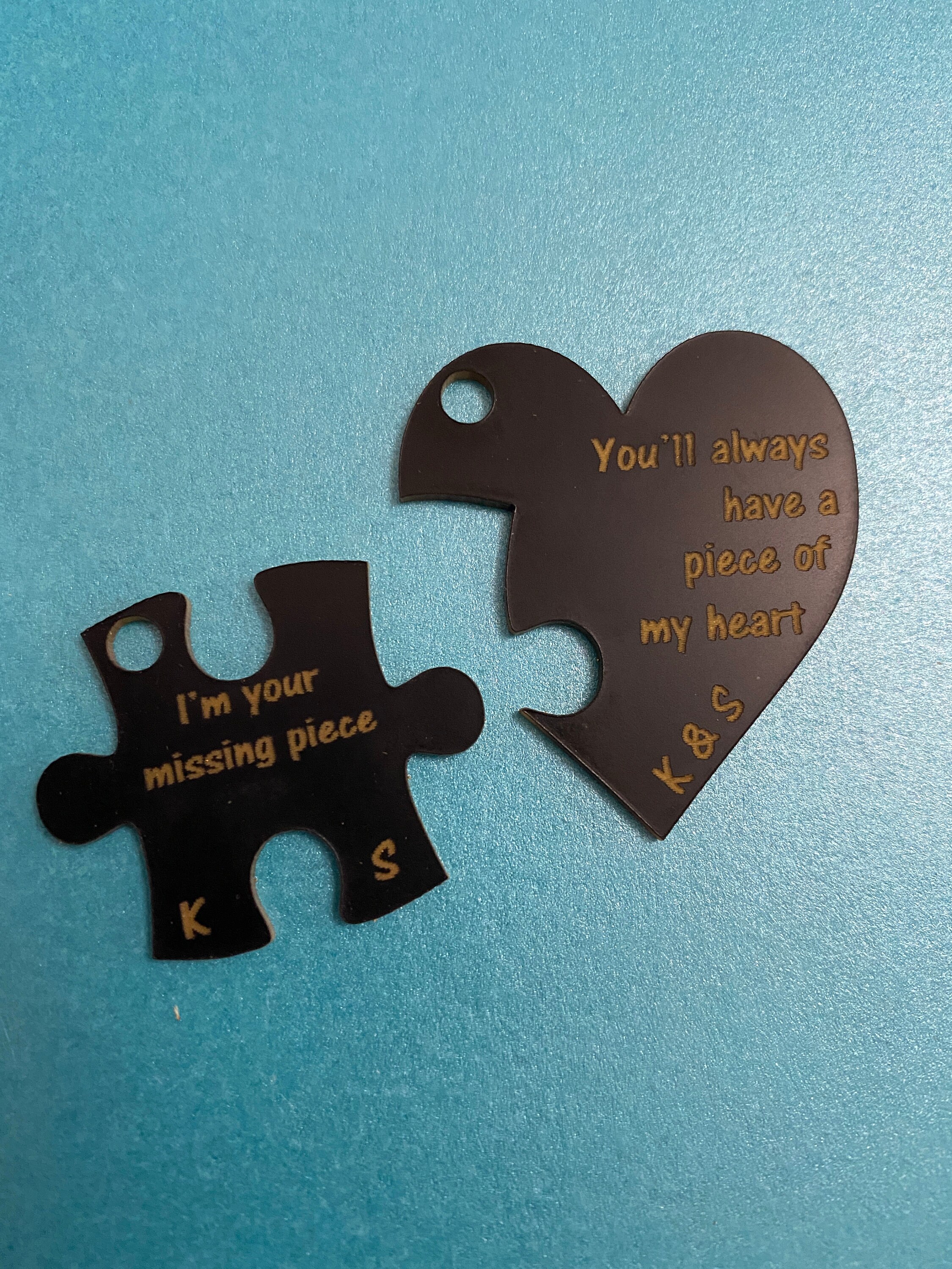 Valentines Day Gift Piece of my Heart Personalised Valentine | Etsy