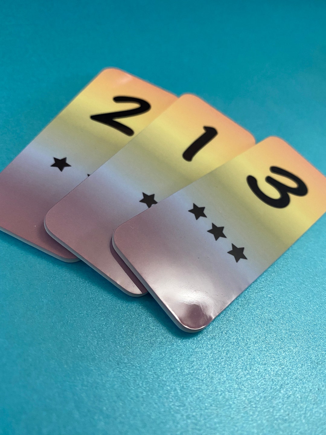 Number Counting Tiles - Etsy