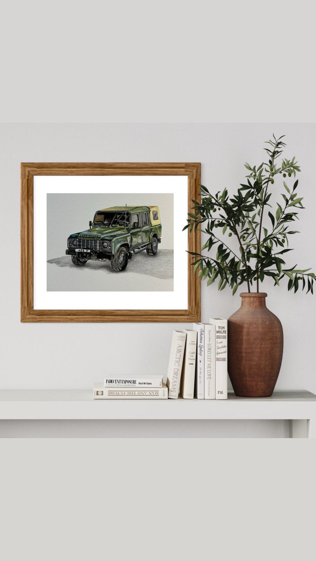 ORIGINAL Artwork - the Old Landy - Farming - Truck - Etsy