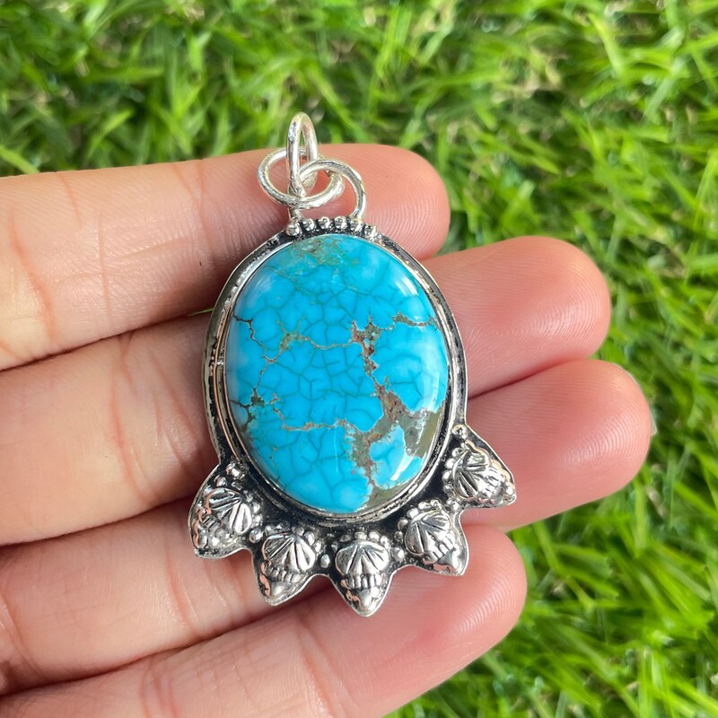 Turquoise Pendant - Etsy