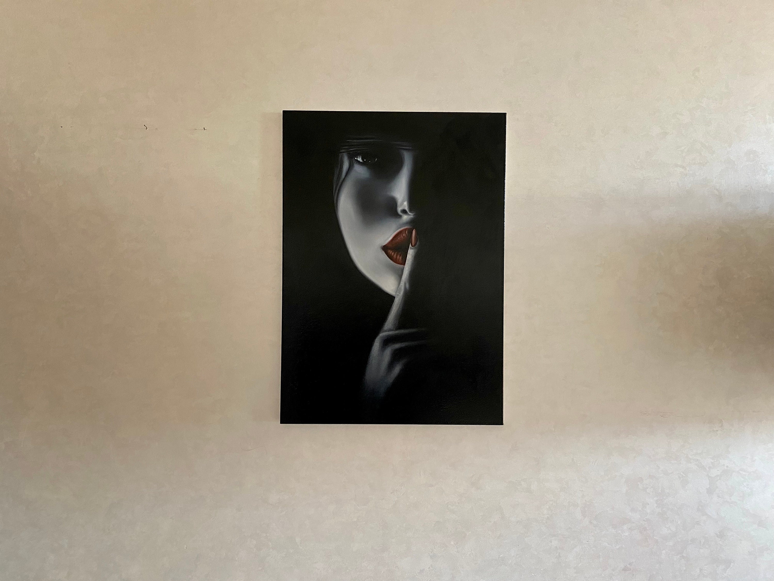 Original Woman Oil Painting: Erotic Fashion Portrait Art - Etsy