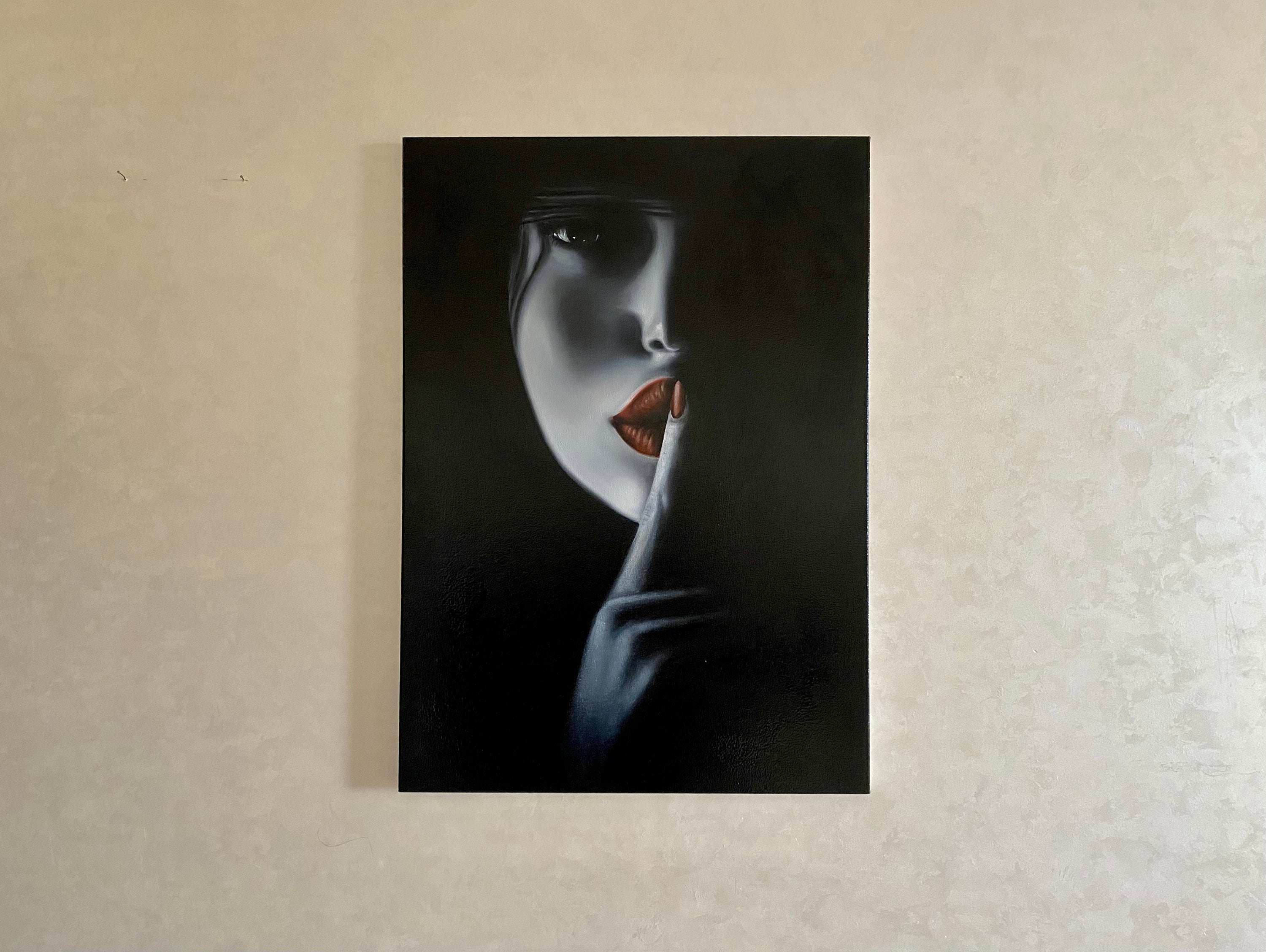 Original Woman Oil Painting: Erotic Fashion Portrait Art - Etsy