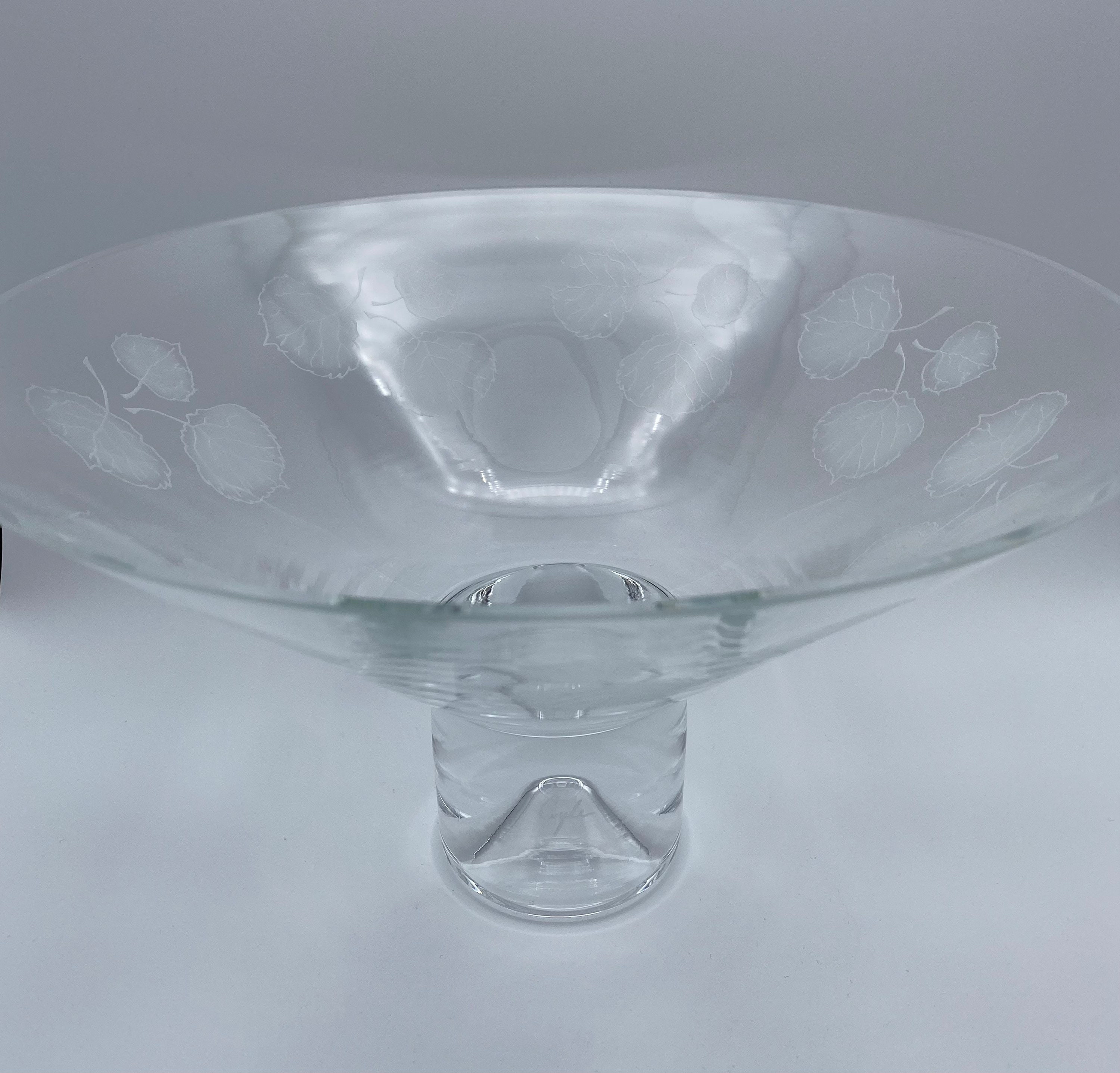 Vintage Signed Perry Coyle in Studio Hand Crafted Etched | Etsy