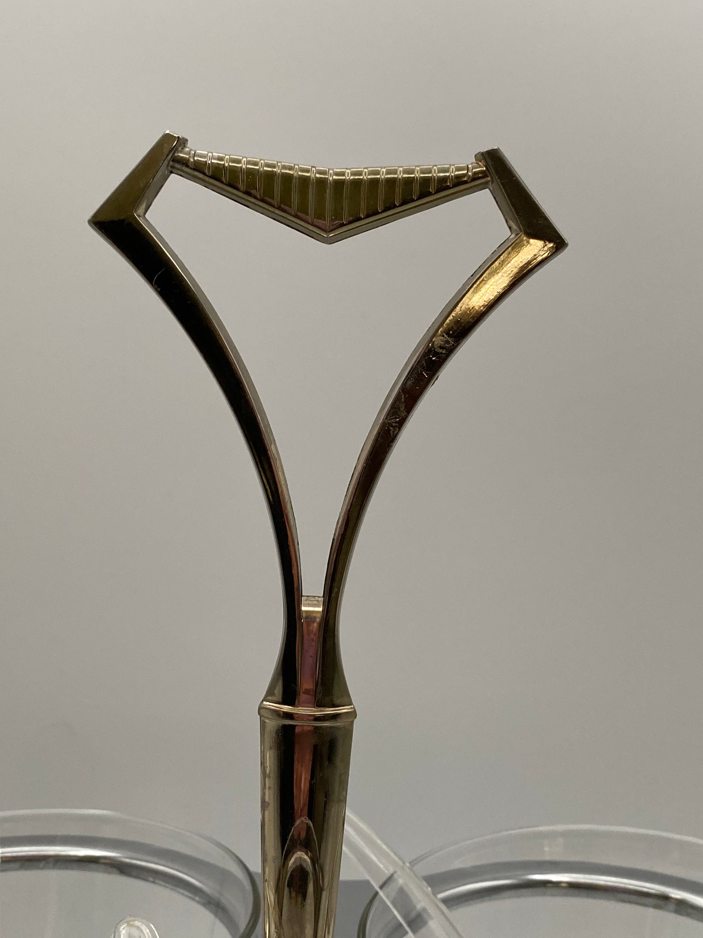 Vintage MCM Kromex Condiment Service Lazy Susan Serving - Etsy