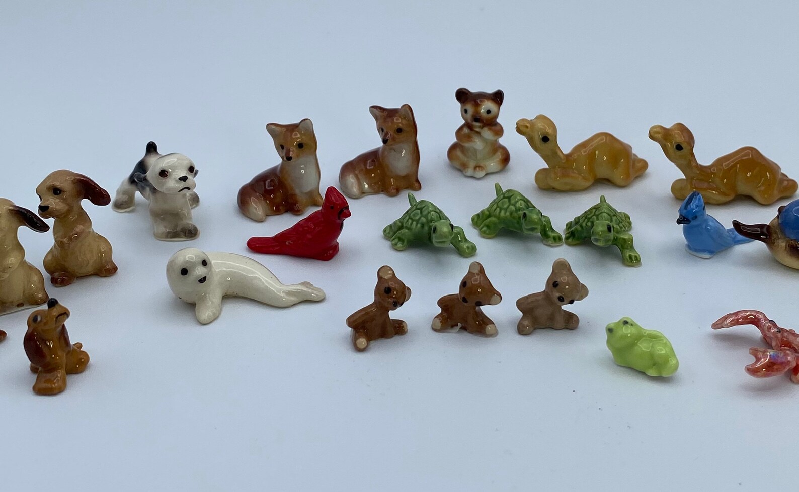 Selection of Vintage Hagen Renaker Miniature Ceramic Smalls - Etsy