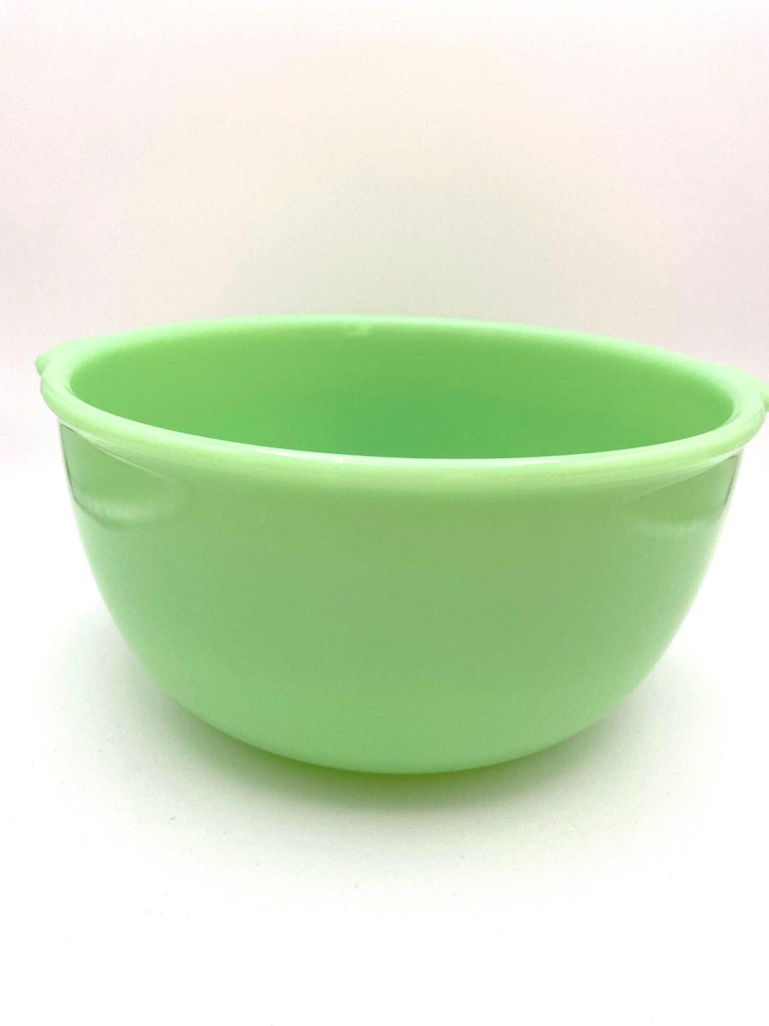 Vintage Sunbeam Jadeite Green Handled Mixing Bowl Circa 1970s. Vintage ...