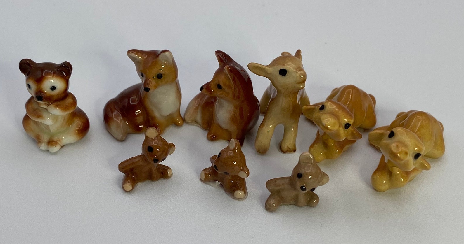 Selection of Vintage Hagen Renaker Miniature Ceramic Smalls - Etsy