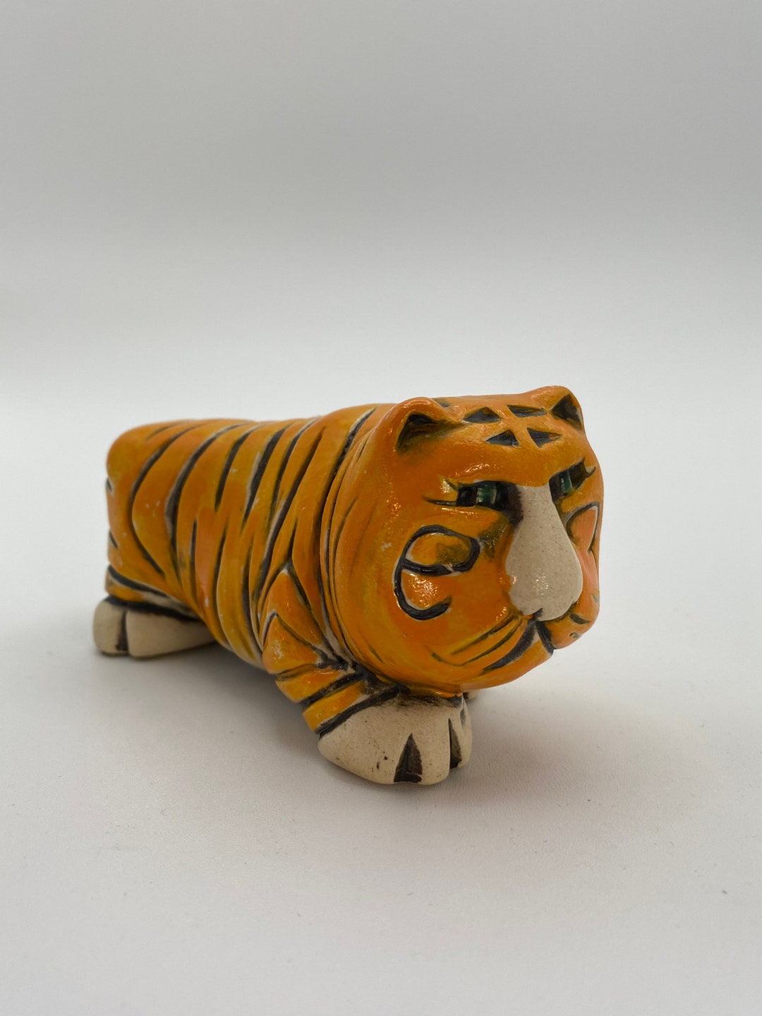 Choice of Vintage Artesania Rinconada Uruguay Sculpture Art Tiger or ...