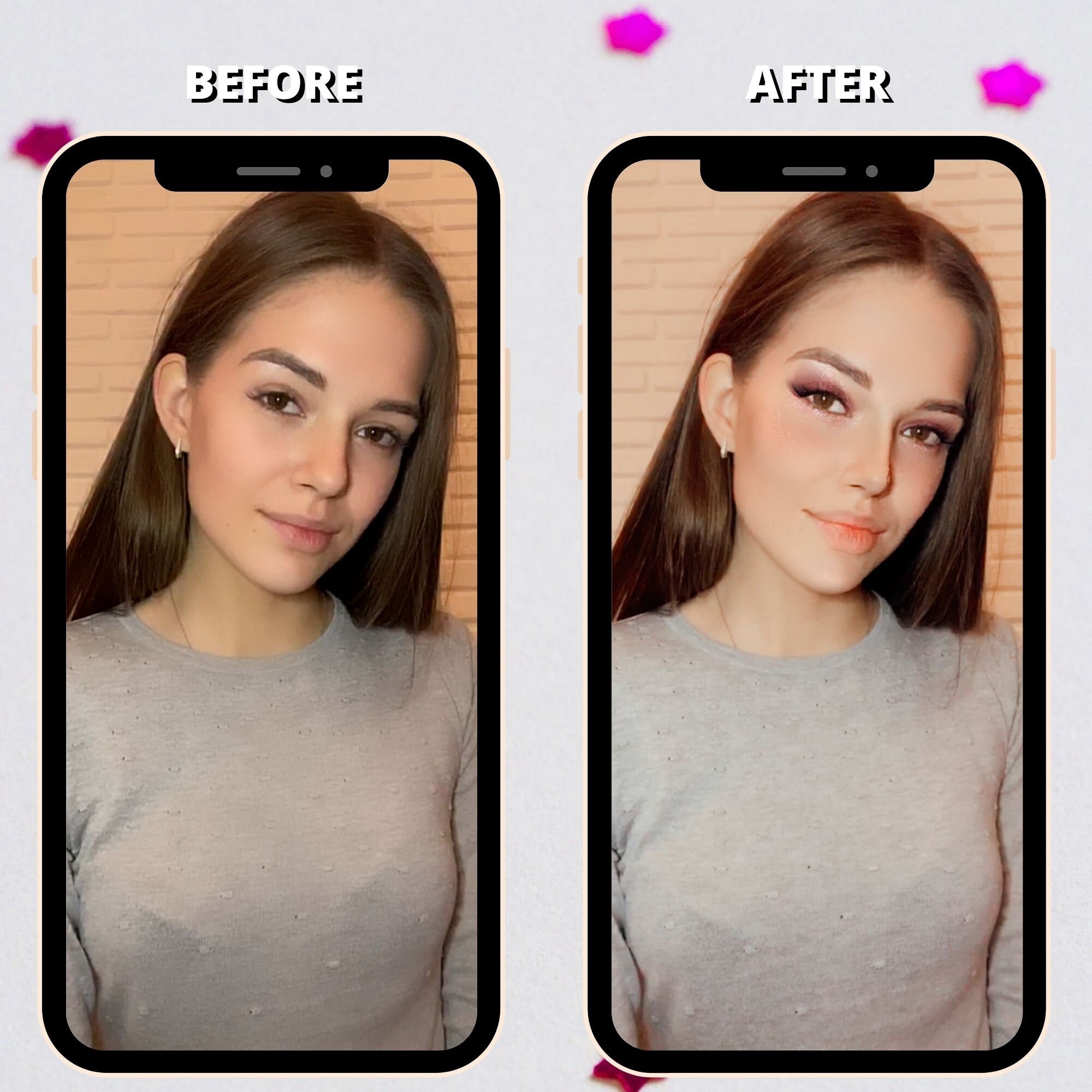 Instagram Filter Glitter Makeup für Spark AR - Etsy.de