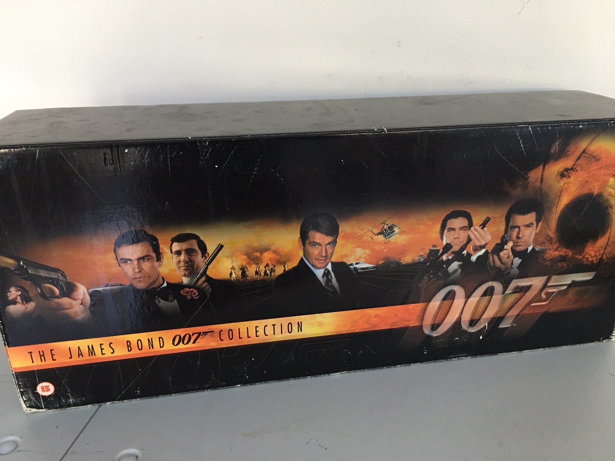 The James Bond 007 Collection 18 VHS Cassettes Box Set - Etsy UK