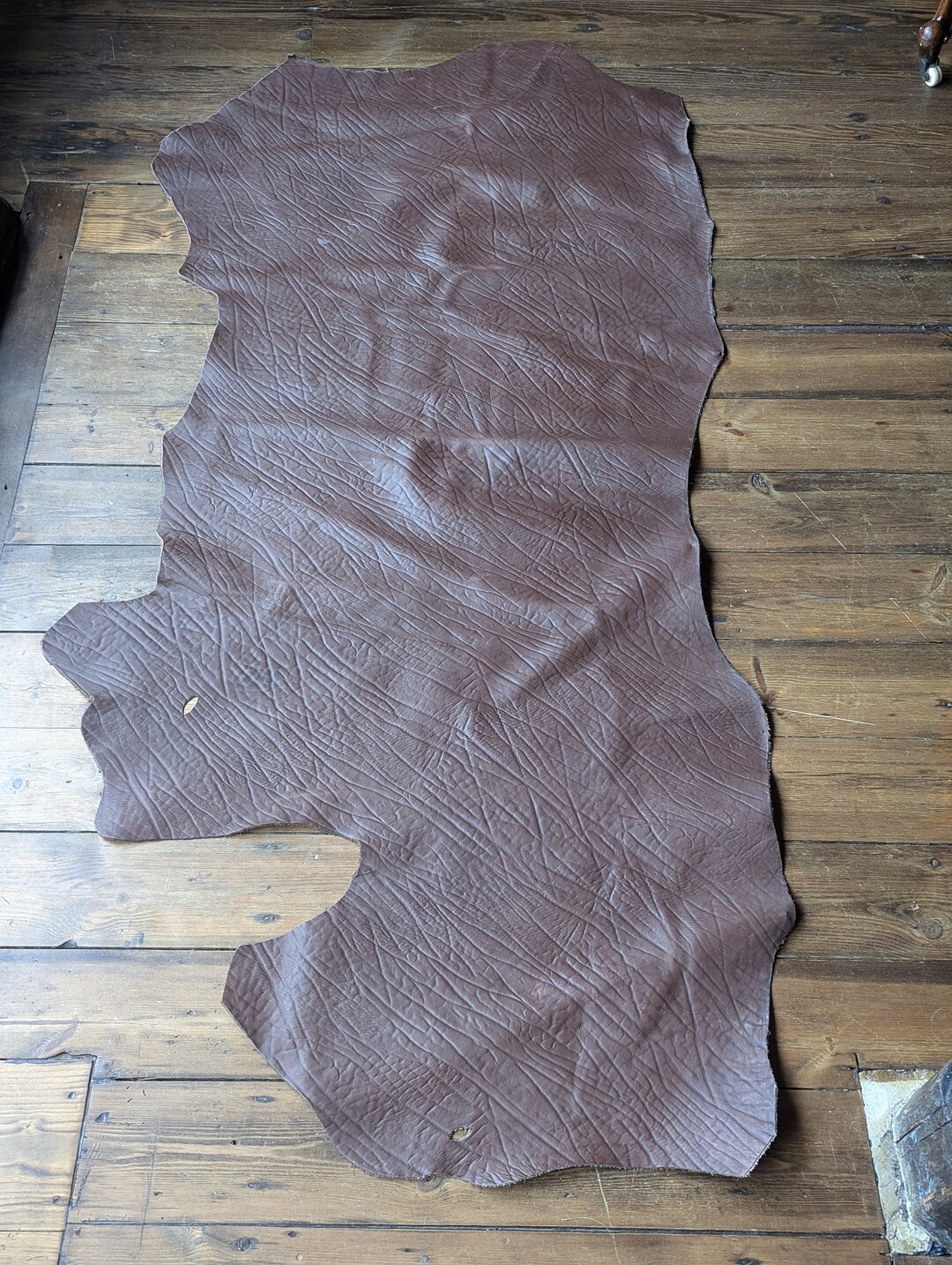 Taxidermy - an Unusual Cape Buffalo Large Leather Hide, Pelt, Skin Rug ...