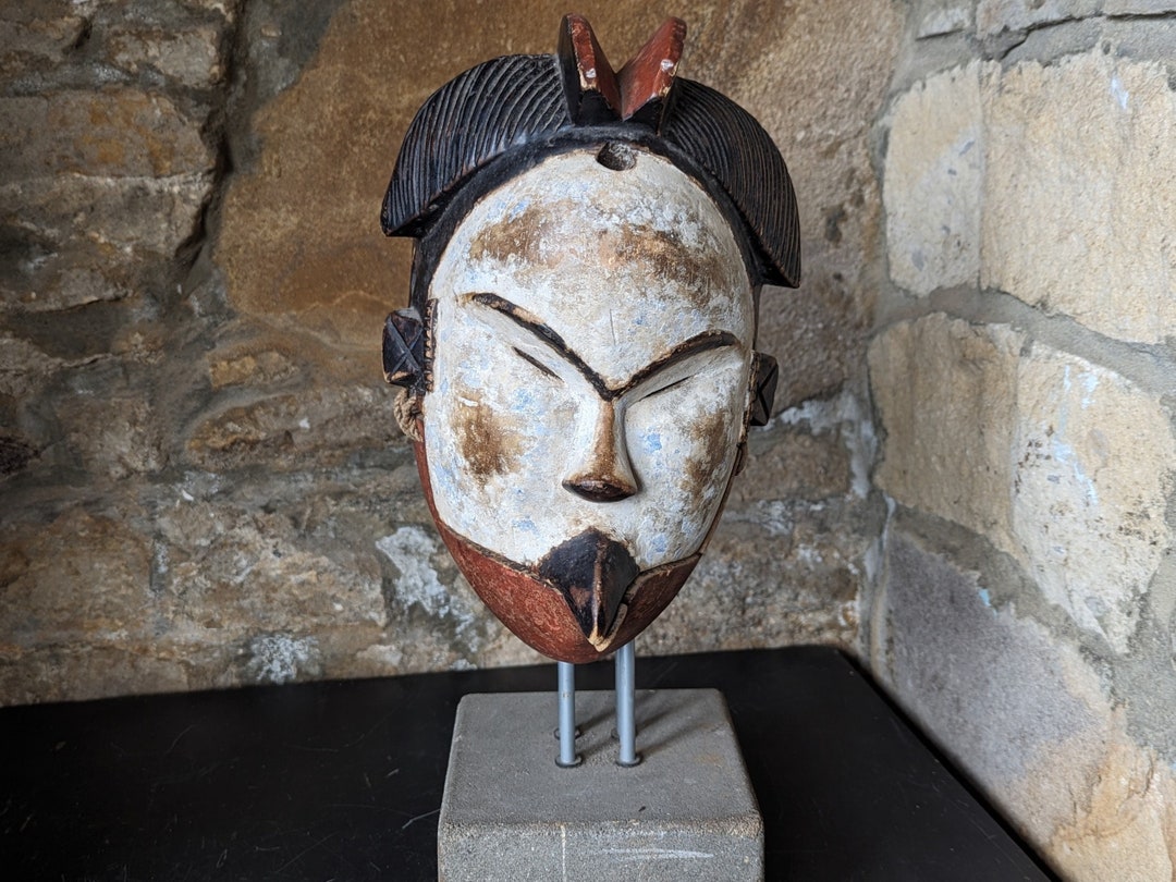 A Rare Antique Articulated Tribal Mask. Ogoni/elu Ogoni Mask From ...