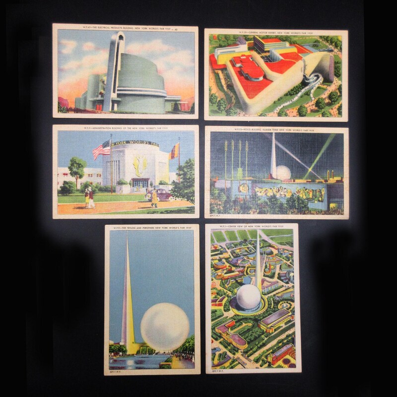 Worlds Fair Postcard - Etsy