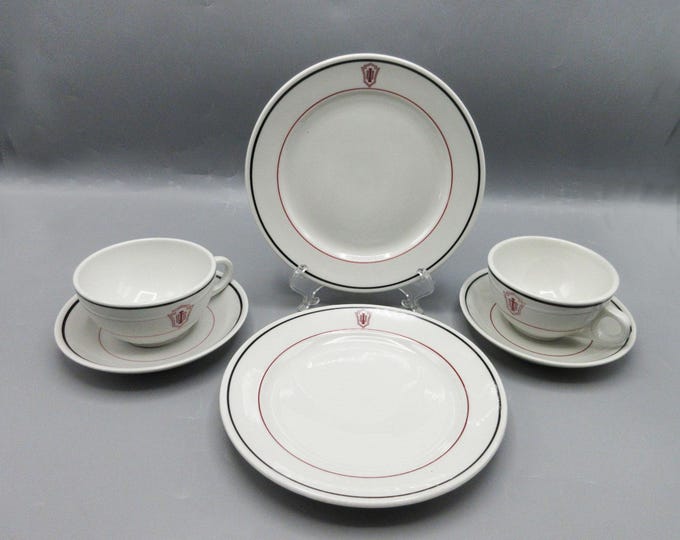 Vintage Shenango China Indiana University Dining Hall Restaurant Ware 2 ...