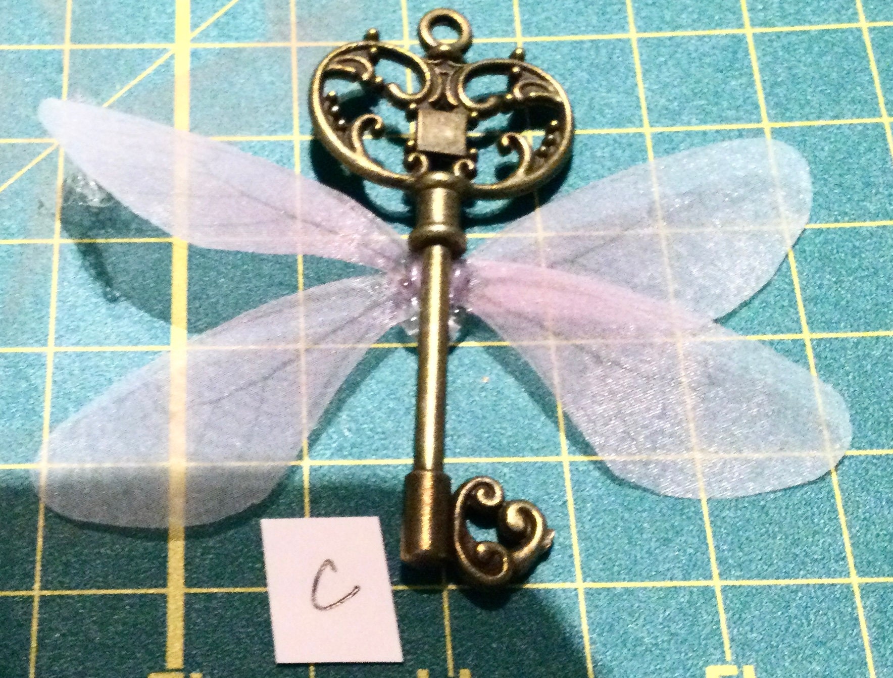 More Magical Flying Key Winged Key Decoration Ornament - Etsy