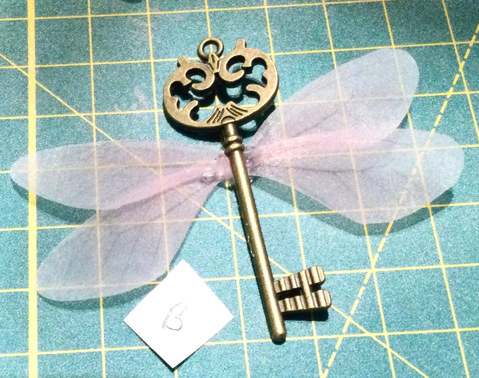 More Magical Flying Key Winged Key Decoration Ornament - Etsy